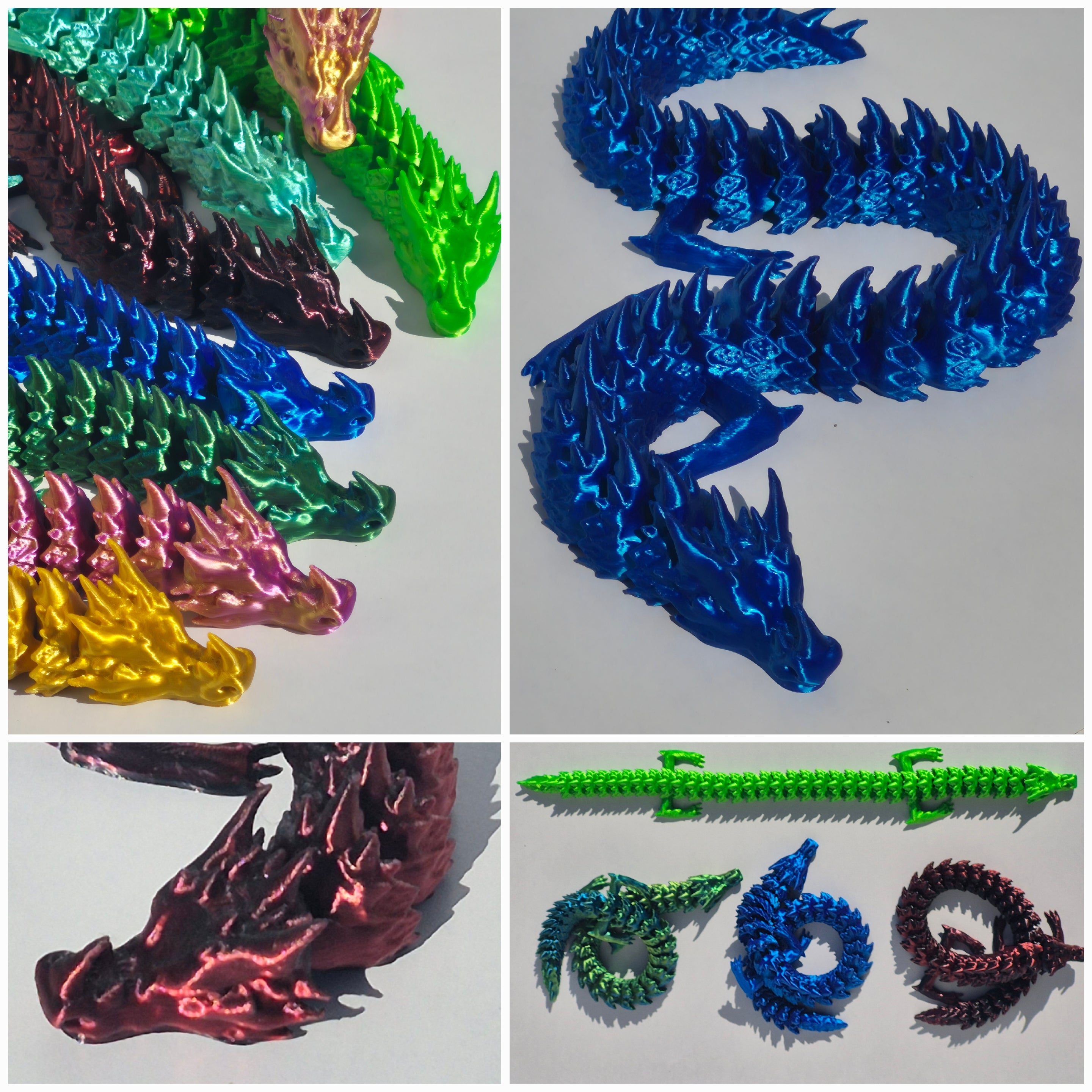 The Long Dragon - The Original Articulated Dragon – SLC 3D